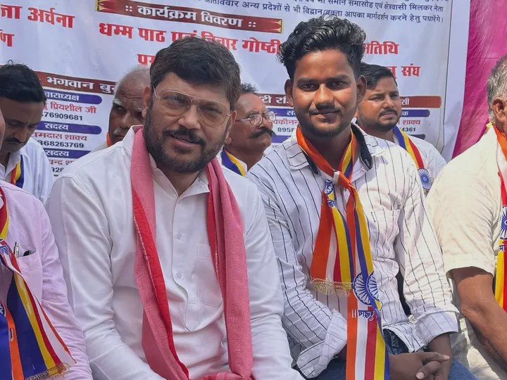 Budaun Buddha Statue Inauguration | MP Neeraj Kushwaha Maury Peace Message