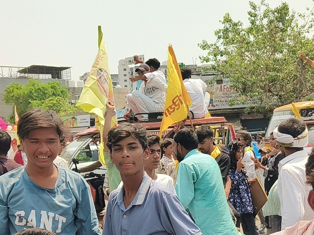 Aligarh Ahilyabai Holkar Jayanti | Sasni Gate Chauraha Slogans