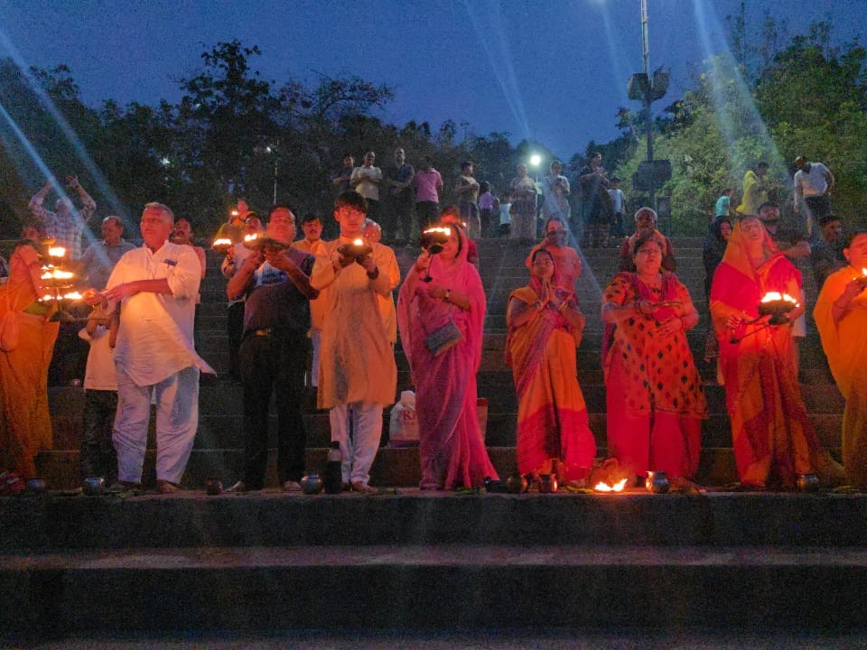 Omghat Ganga Aarti | Fatehpur Dipdaan Swachhta Sankalp