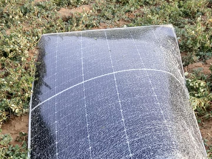 Sadabad Cold Storage Damaged by Storm | Solar Panels Uprooted