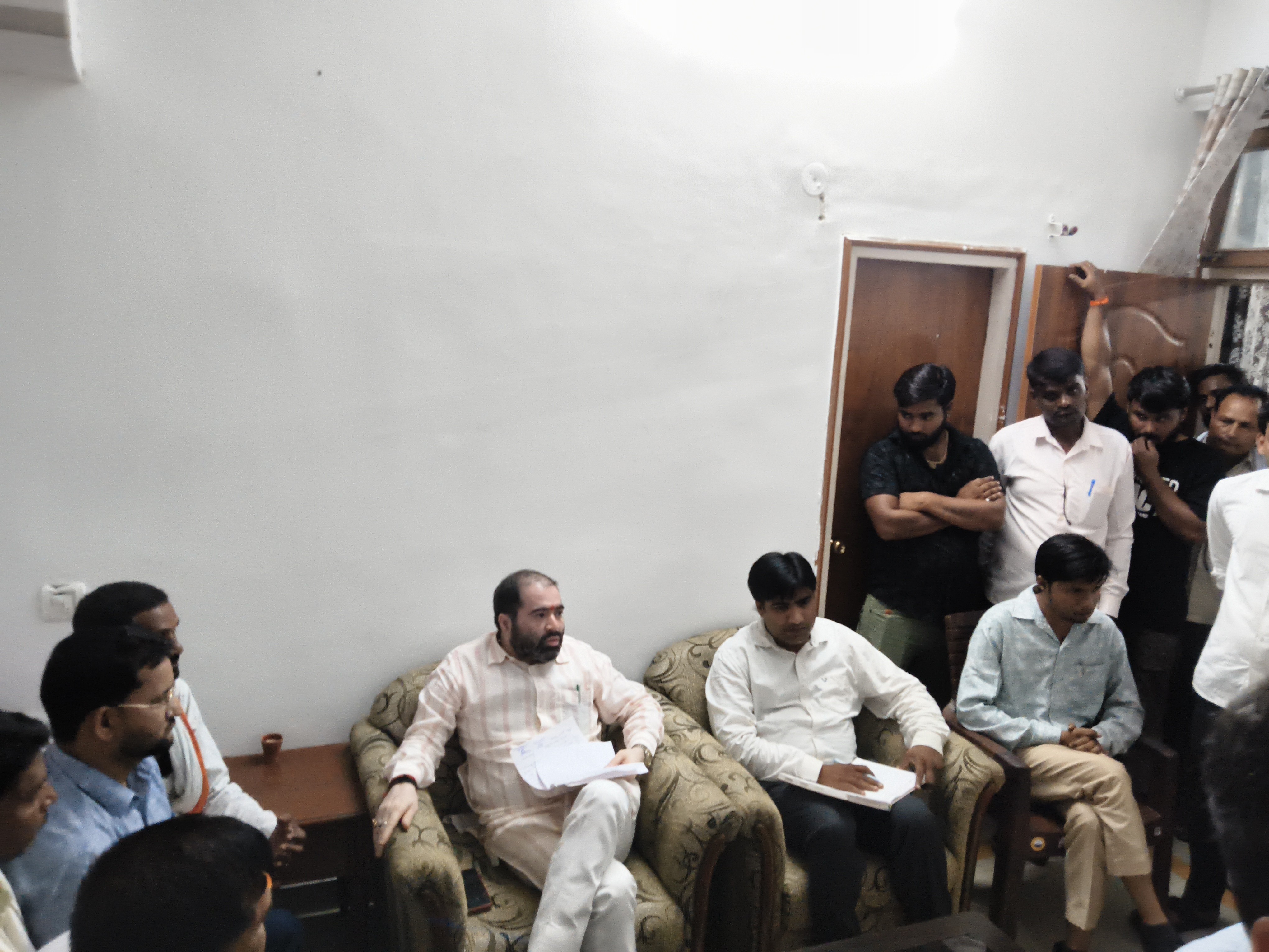 State Minister Satish Sharma Strict on Public Issues in Sirauligauspur