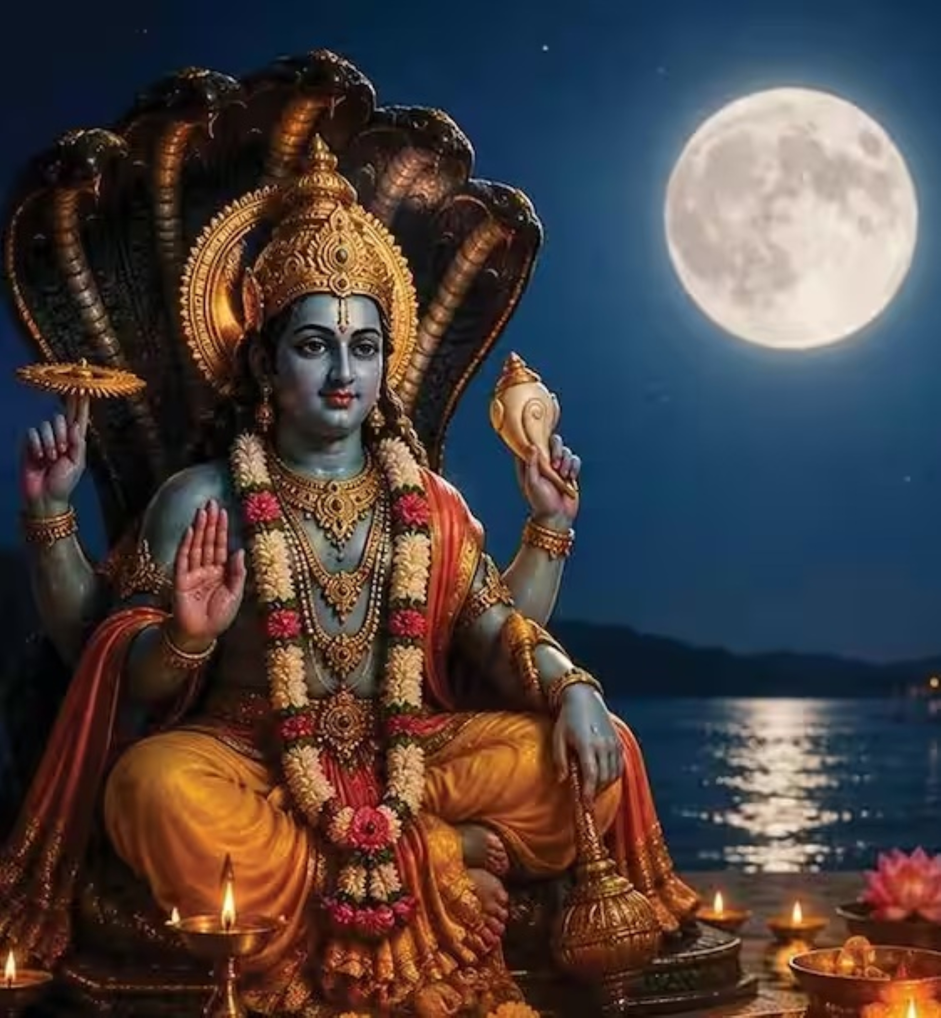Special importance of worshipping Lord Vishnu, bathing, donating and ...