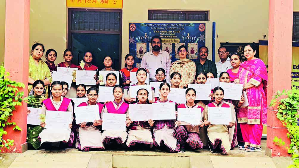 Topper students and teachers honored, picture of schools changing