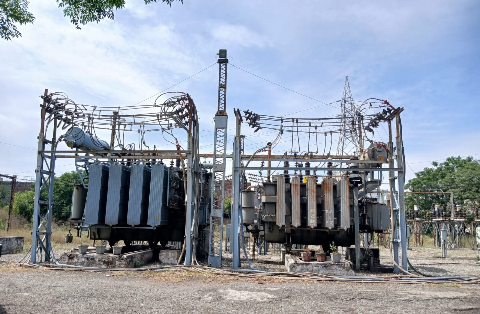 Power failure for 4 hours due to storm and rain