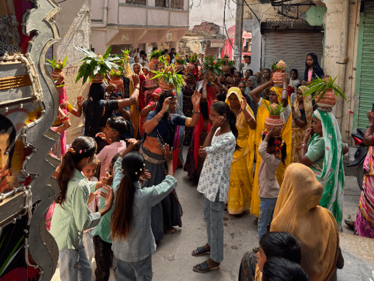 Nikumbh Purabiya Samaj Kalash Yatra for Ahilyabai Holkar Jayanti