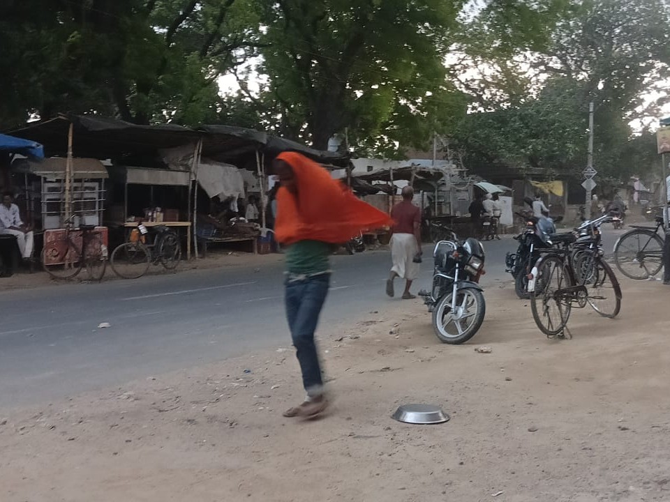 Ummerpur Pyau Mini Market Solar Panels Shops Damaged By Heavy Storm