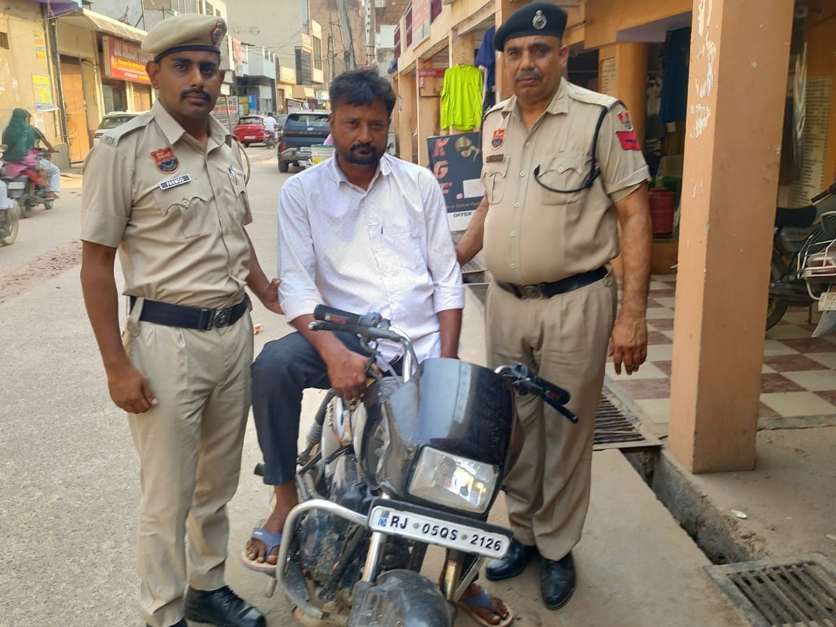 Nuh Bike Theft | Fake Number Plate | Rajasthan Stolen Case | Kasam Arrested