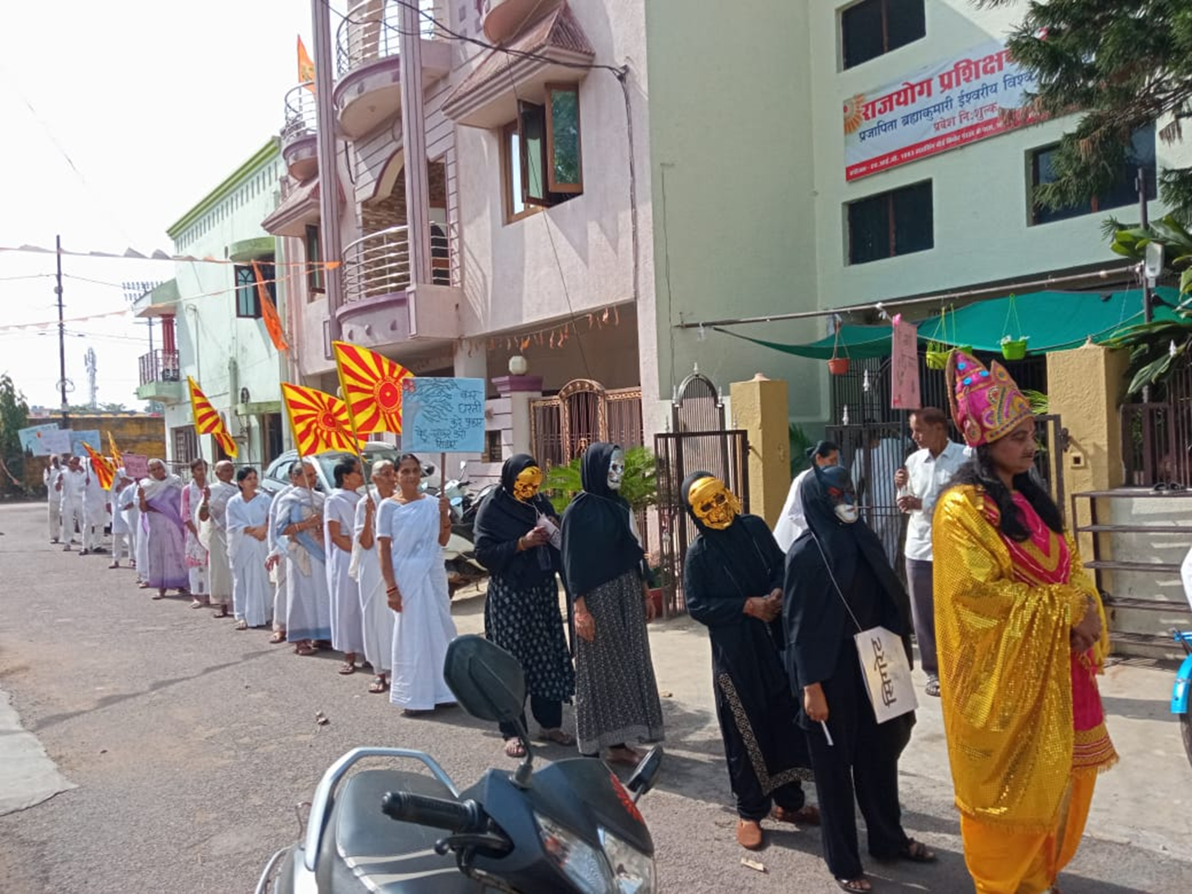 Awareness rally on drug eradication organised at Housing Board