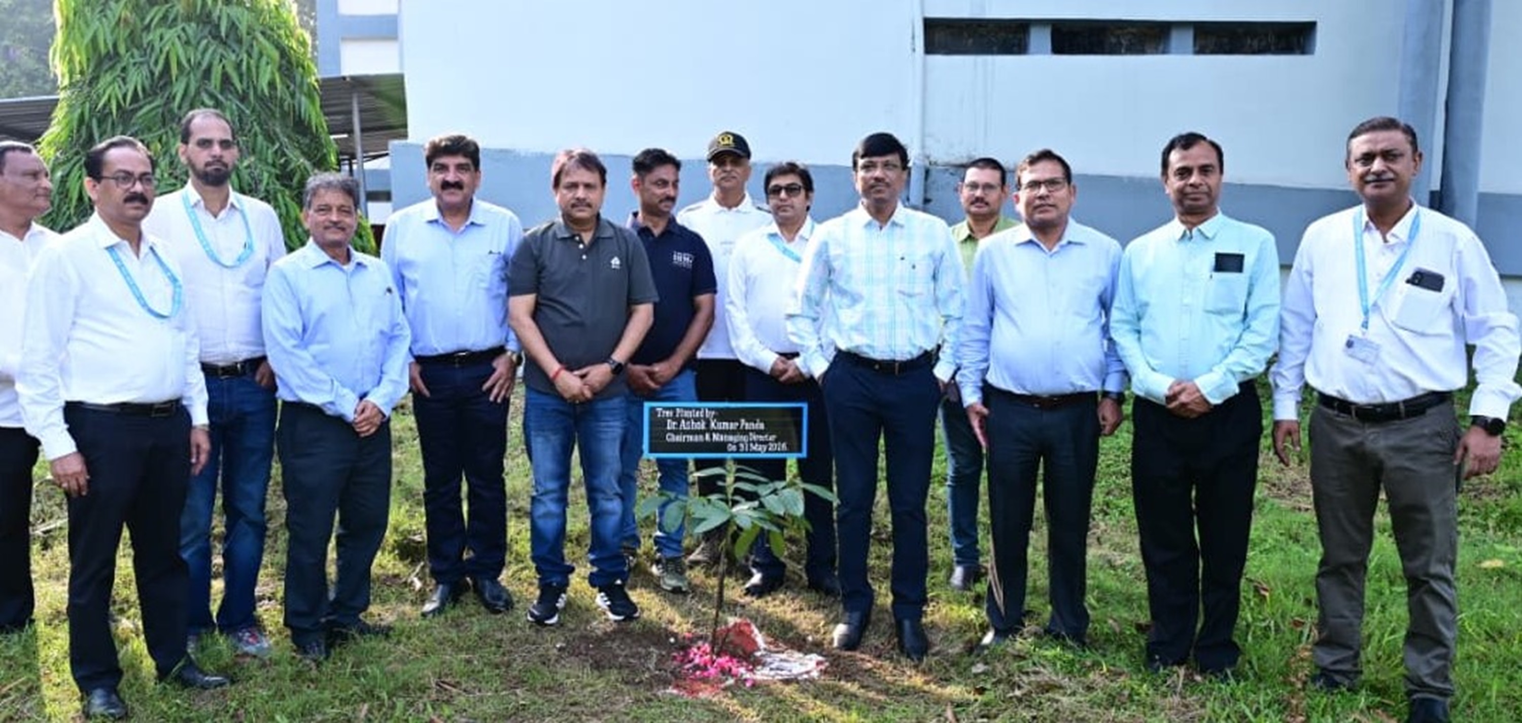SAIL CMD Dr. AK Panda interacted with BSL officials and representatives.