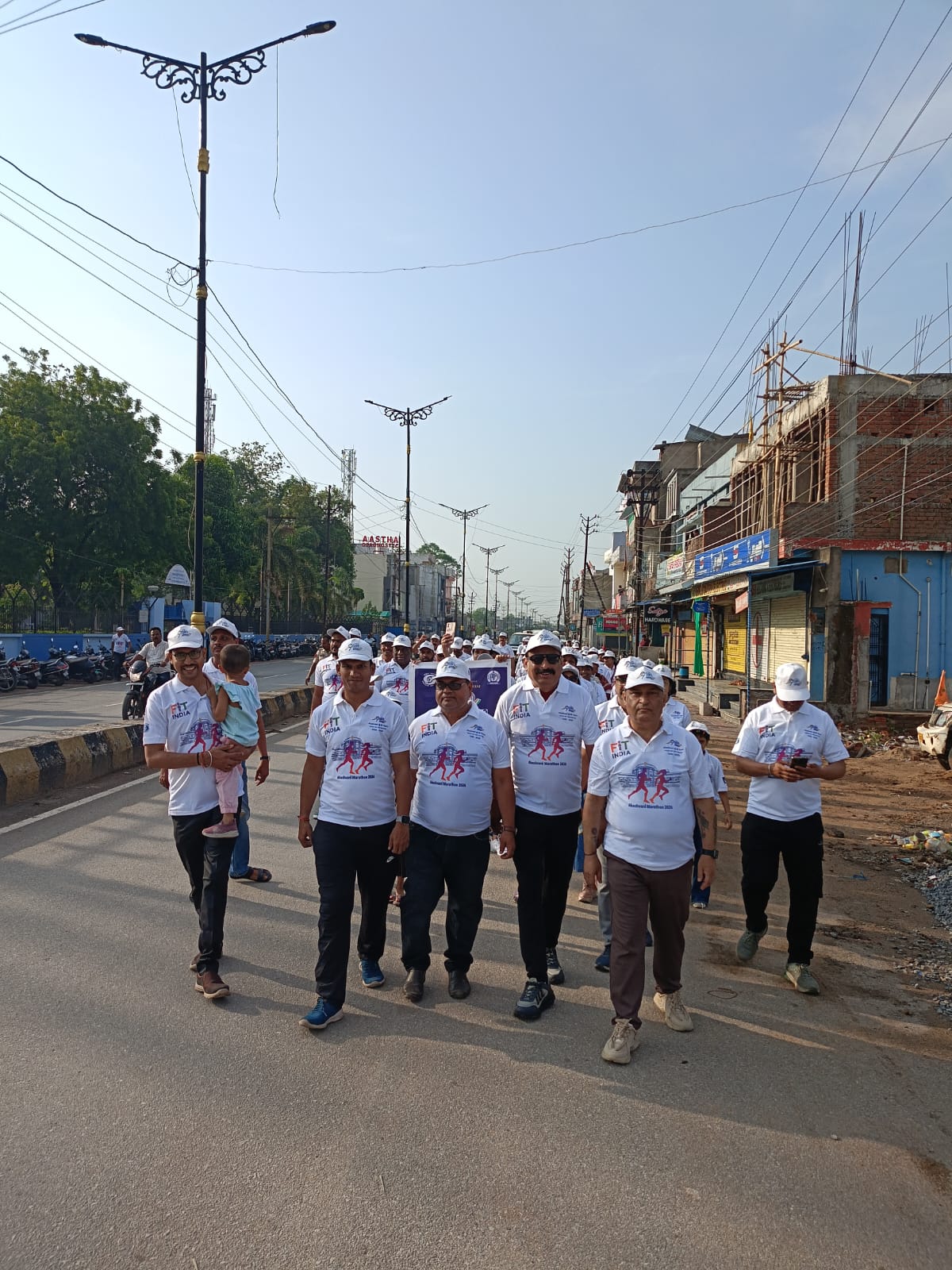 90 years of All India Radio: 150 people participated in the walkathon