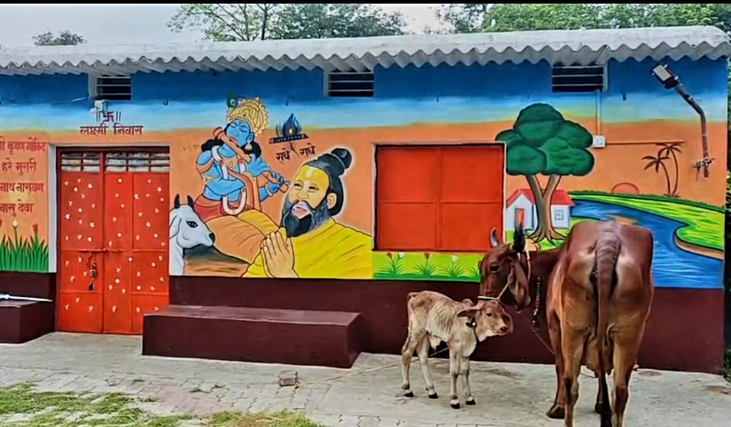Mother cow is also a member of our family; a family from Kathara Colony ...