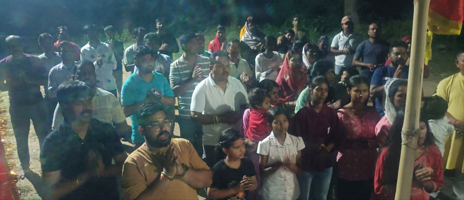 Jai Shri Ram Samiti organised a grand aarti, devotees prayed for peace ...