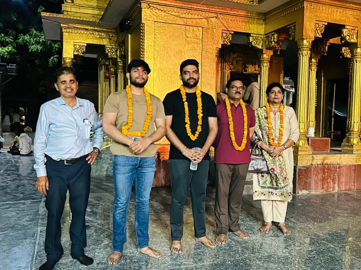 ADM Finance Revenue Visits Baba Badevra Nath Dham, Mirzapur