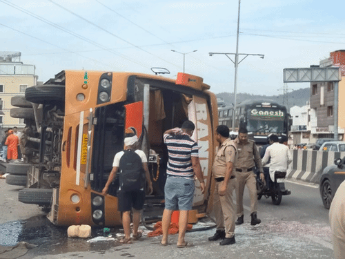 Haridwar Bus Dumper Accident: Pilgrims Injured