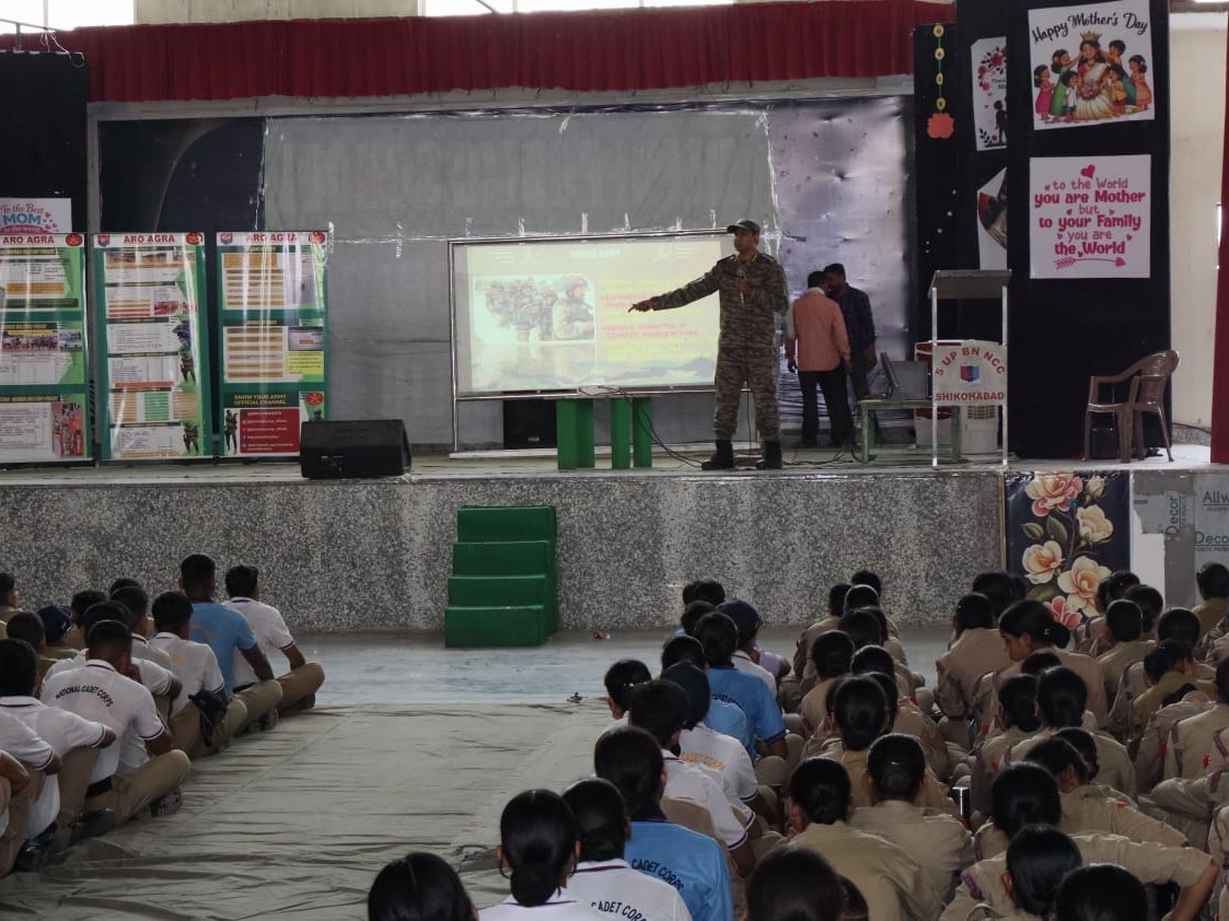 Shikohabad NCC Camp | Agra ARO Colonel Bitti Sharma on Agnipath Scheme