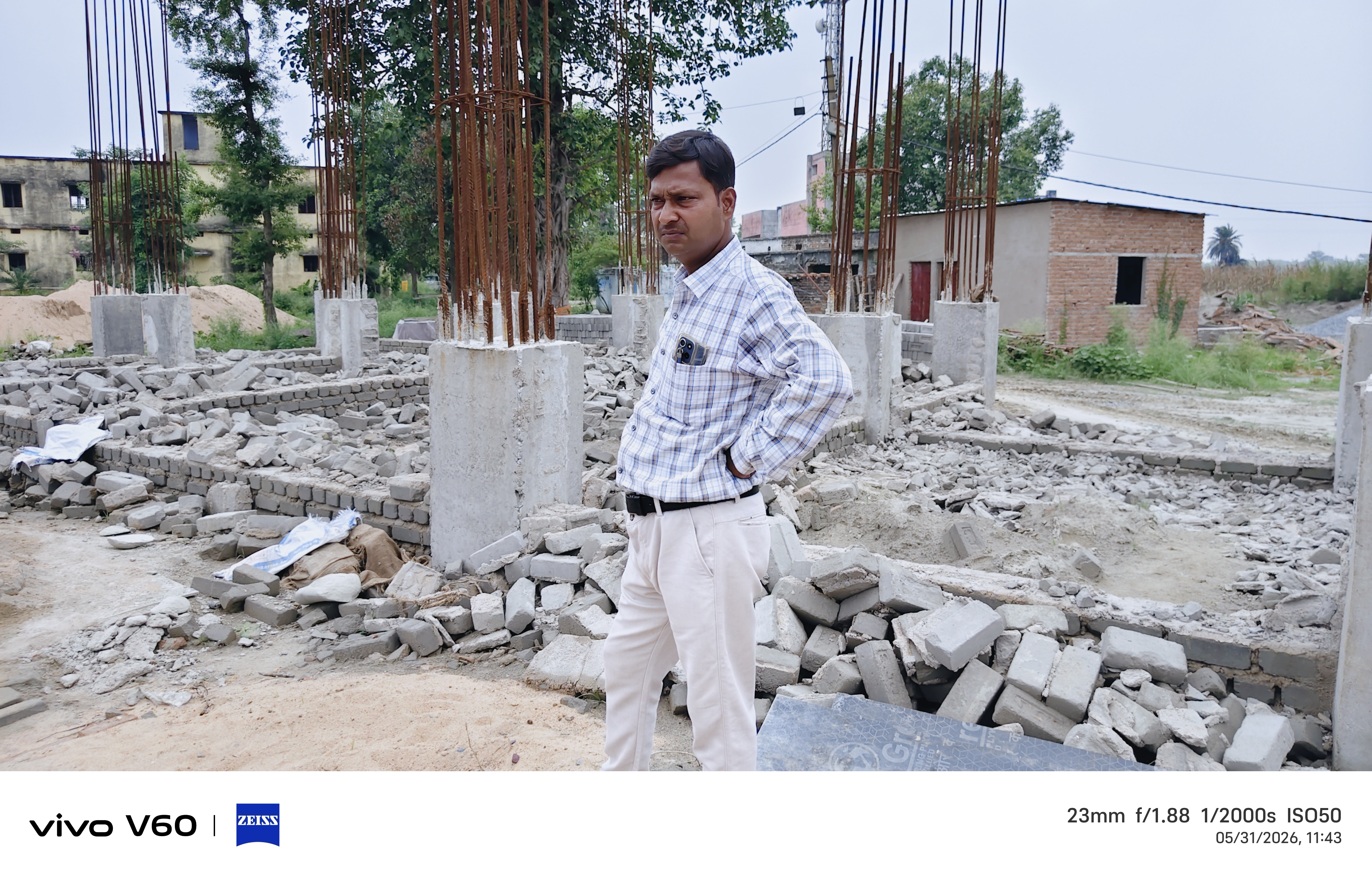 The team investigated irregularities in the construction of Parsa Block ...