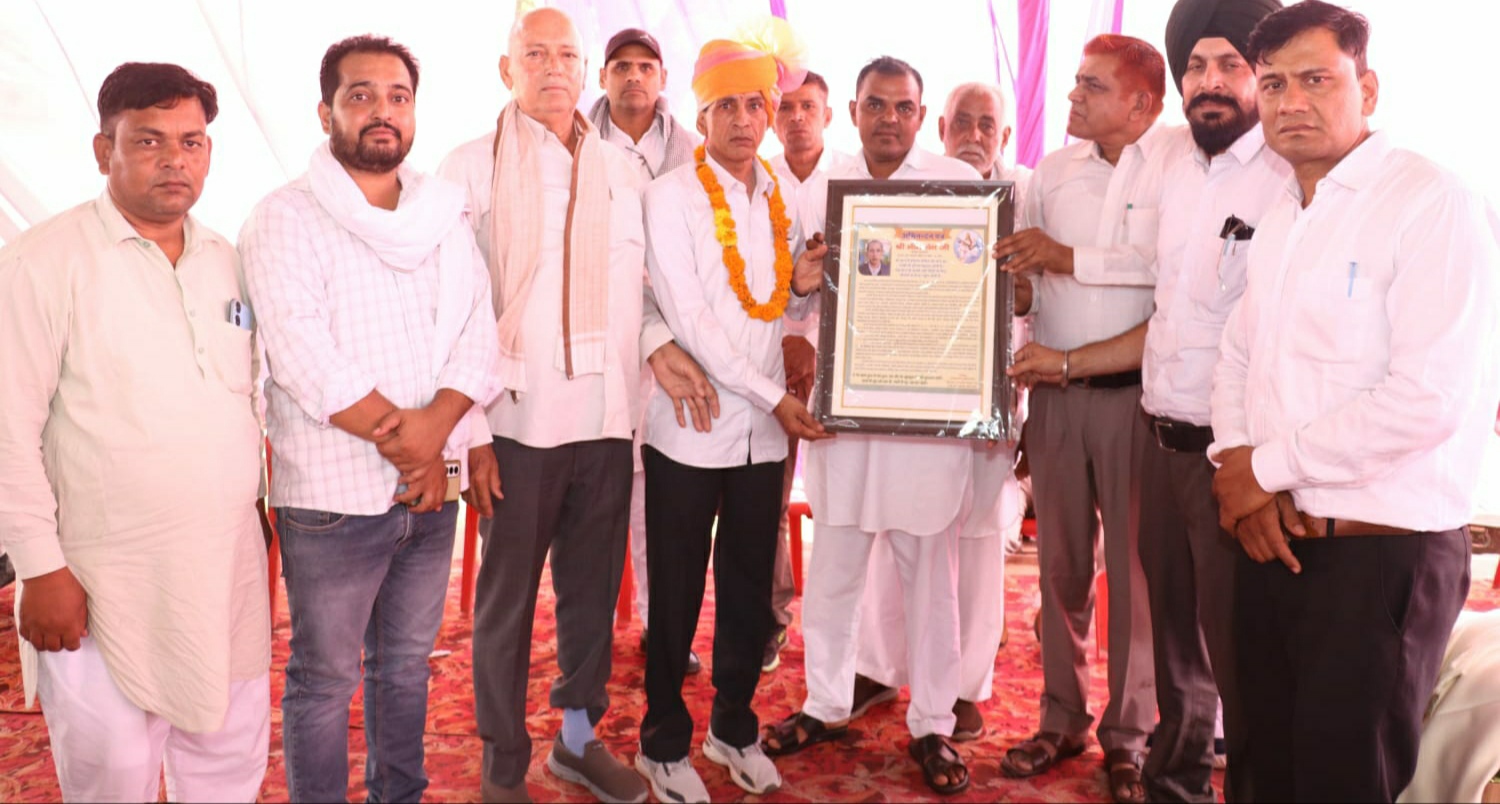 Sanskrit lecturer Bhimsen retired and presented a water cooler to the ...