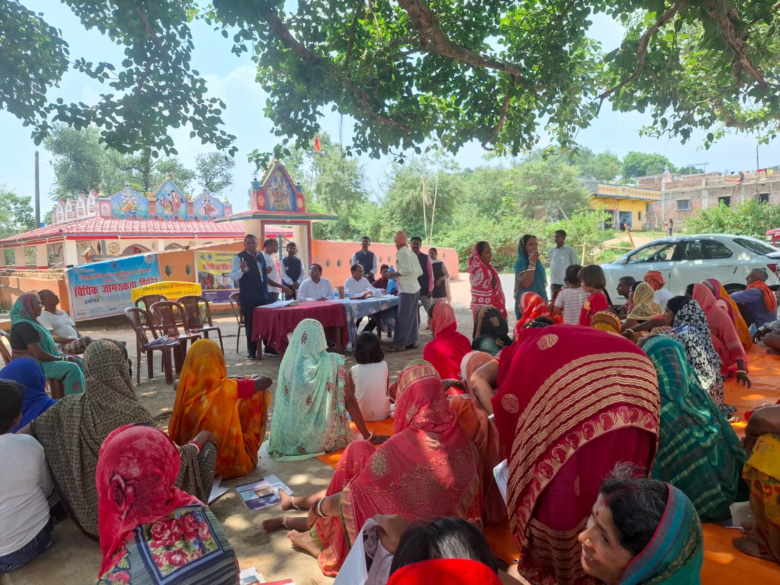 The officials created awareness on issues like bank loans, motor ...