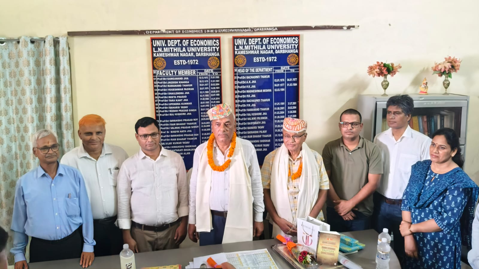 Dr. Ravindra becomes the new head of NNMU Economics Department