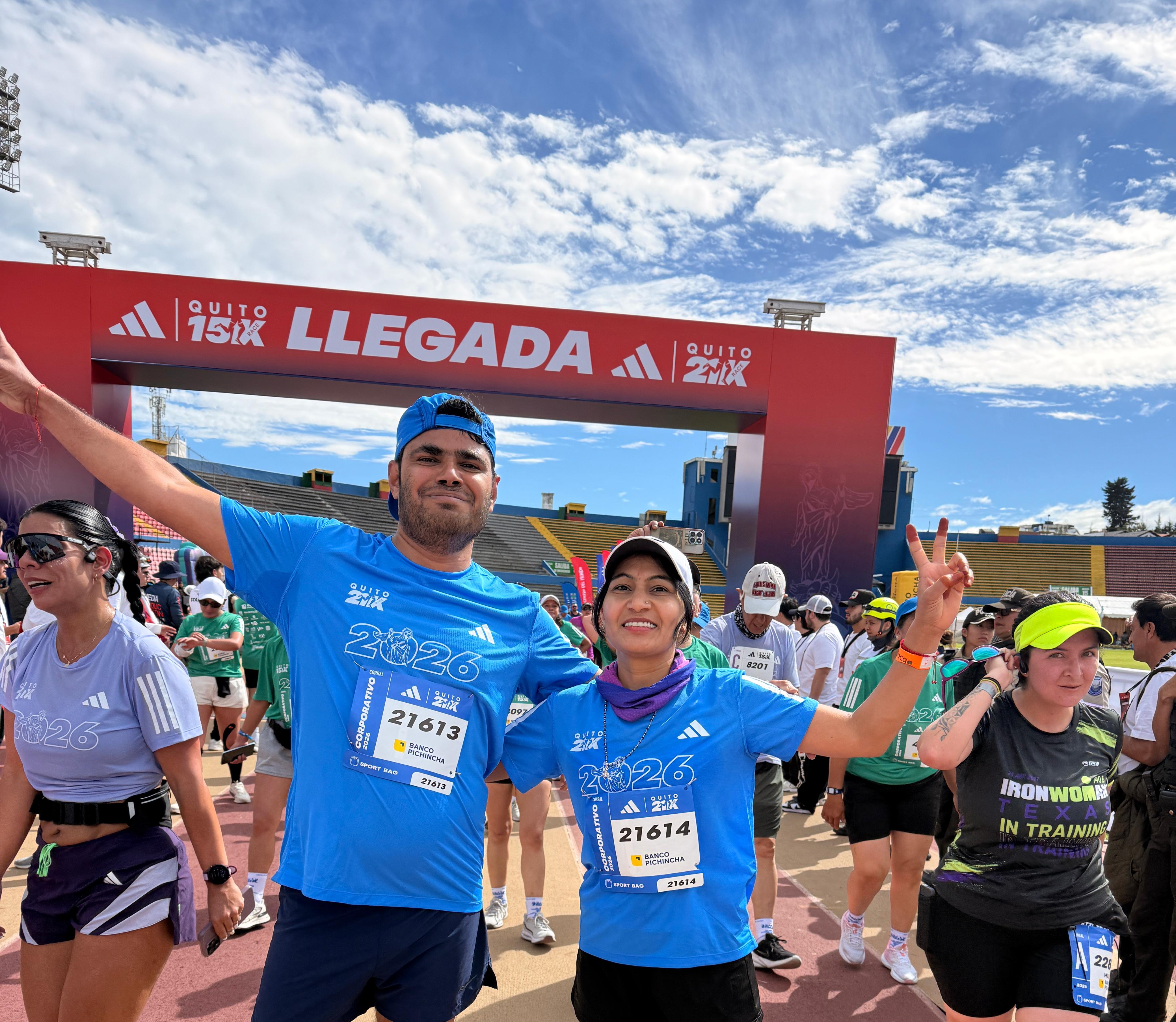 Dausa's Dholi Meena created history by completing the Quito Half Marathon.