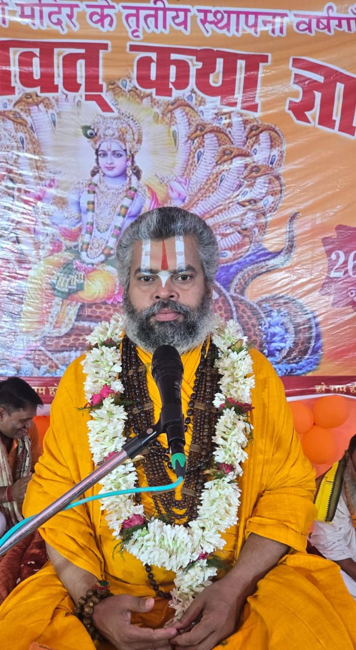Lord Krishna took the form of Narasimha to save his devotee Prahlad.
