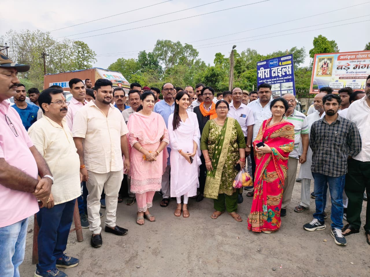 Raebareli MLA Aditi Singh Inaugurates NCAP Road Construction