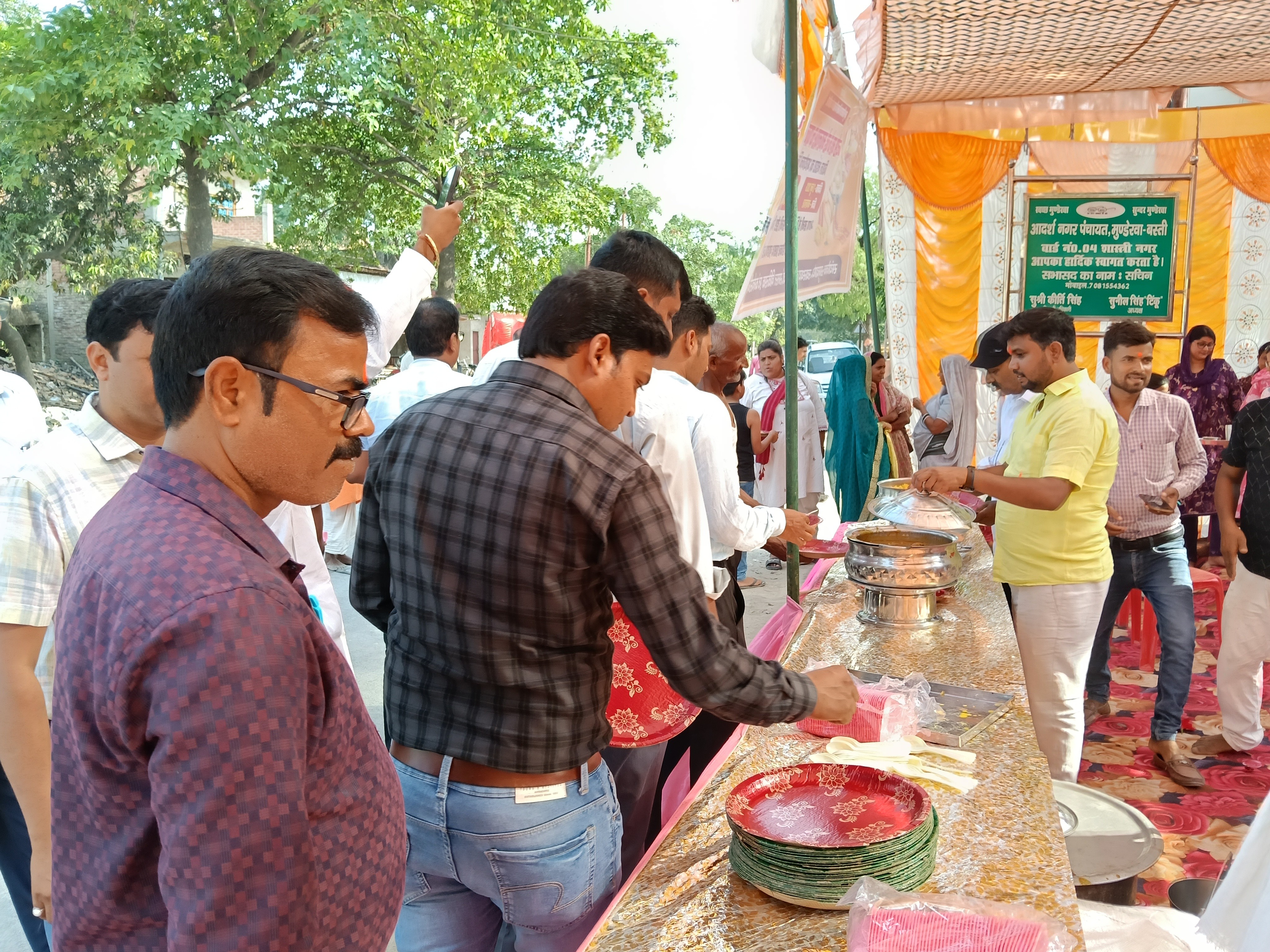 Munderva Bhandara: Prasad & Sharbat Distribution on Jyeshth Tuesday