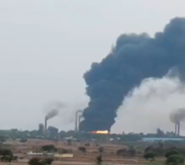 Raipur Steel Plant Fire | 10km Smoke Cloud; 5 Hours Control