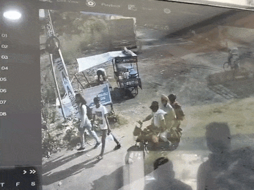 Jalandhar Accident: Cylinder Van Hits Cyclist, CCTV Footage; Police ...
