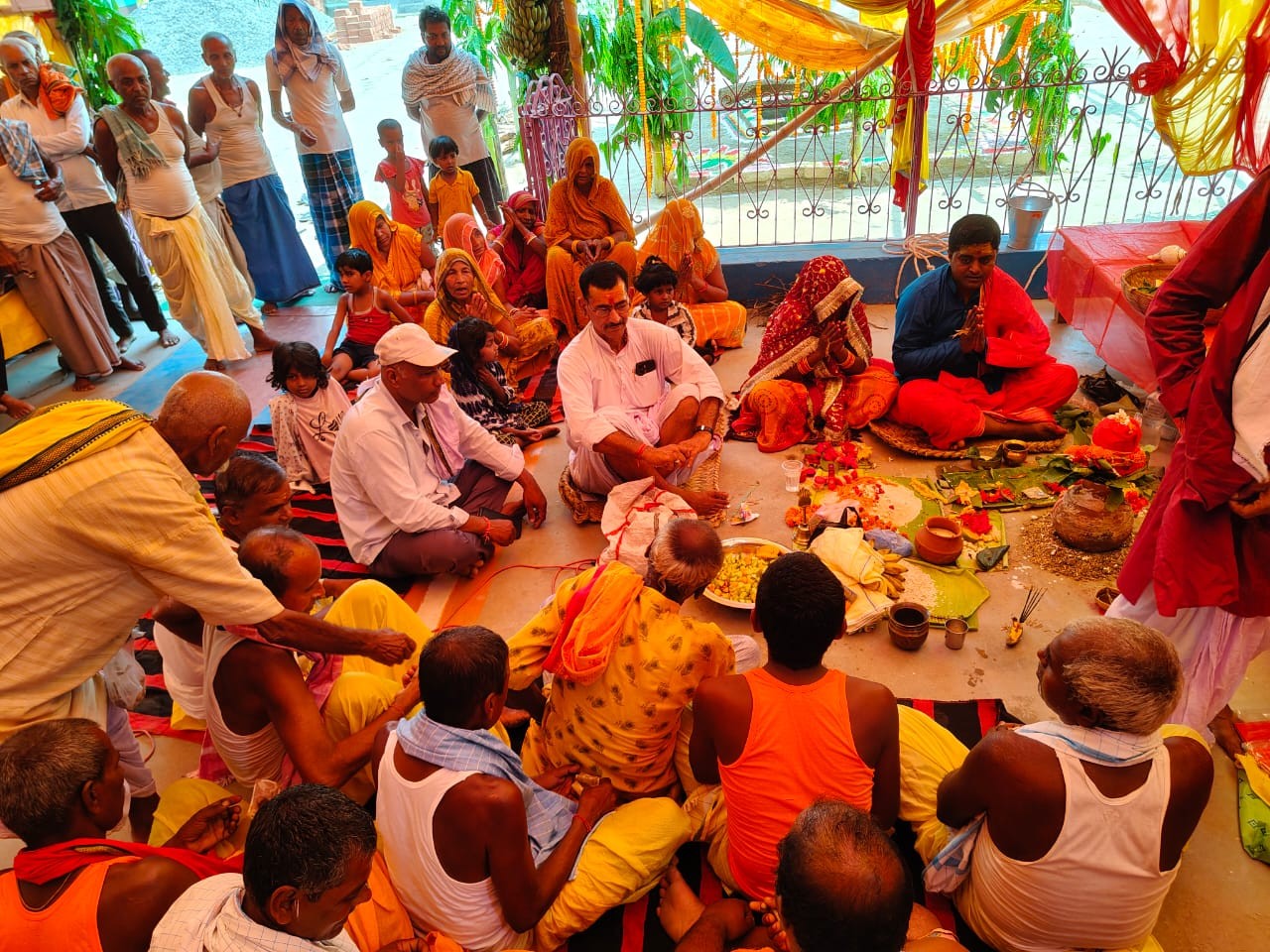 Samastipur Ramol Village Navah Mahayagna Begins | Jai Shri Ram Jai ...