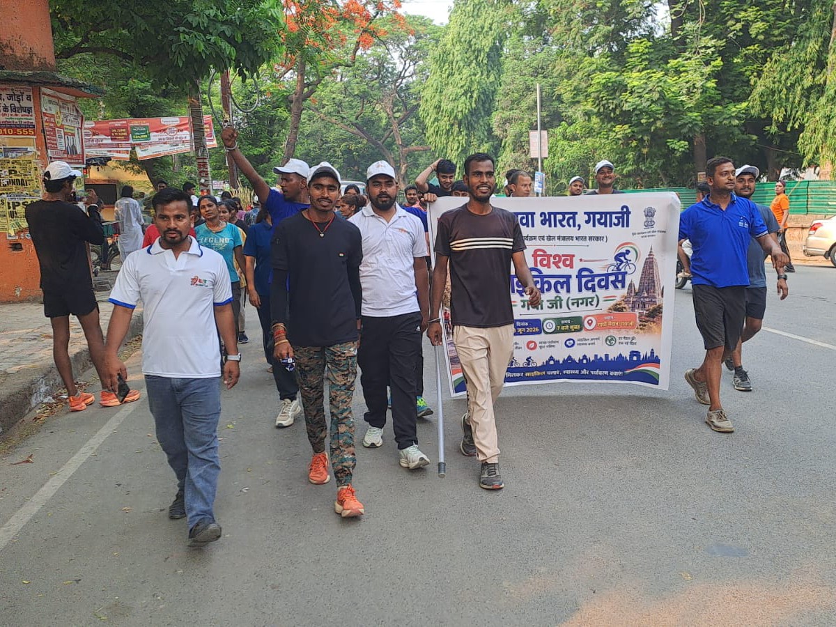 Gaya World Cycle Day Campaign: Environment & Health Message