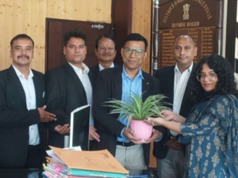 Chandika Mandir Road Debris Removal Demand | Bageshwar Bar Association