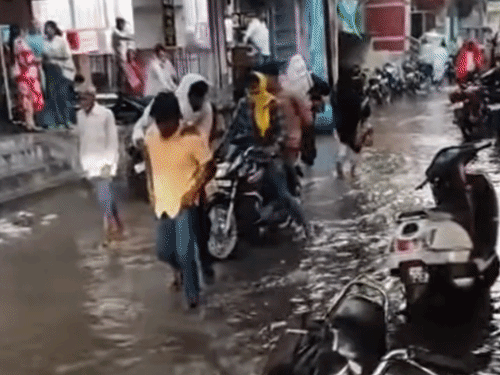 Dildarnagar Storm: Traffic, Power Hit; Trees Uprooted, Big Accident Averted