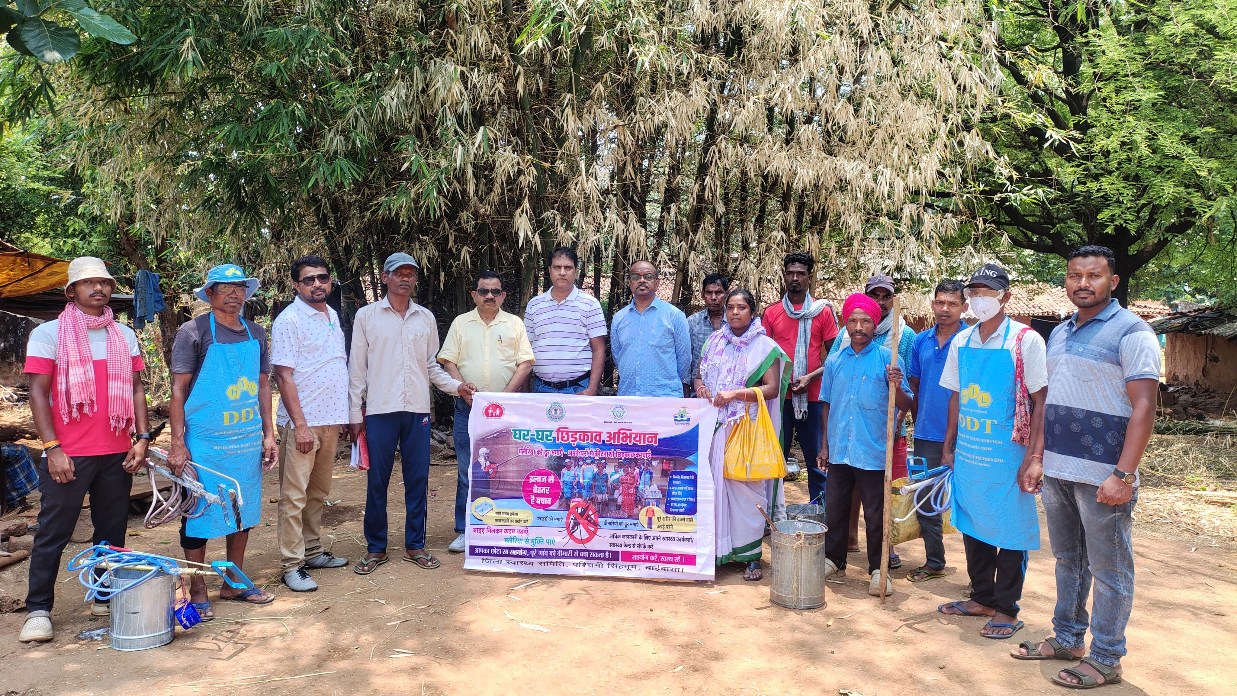 Health department active for malaria eradication, inspection of drug ...