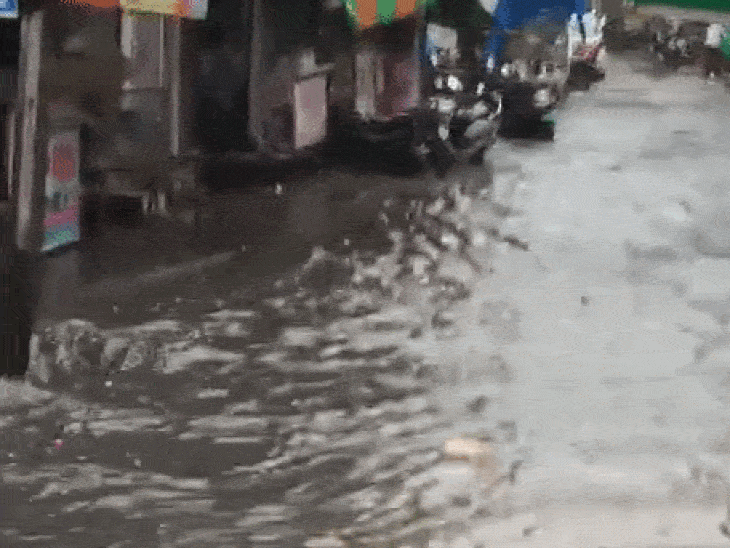 Sheopur Heavy Rain & Storm | Waterlogging & Temp Drop