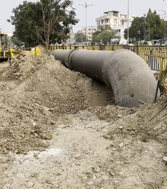Patna Drain Construction: Rain Prep Questioned | Road Dug Up