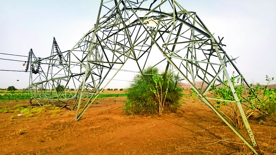 The storm caused a 132kV GSS failure, with 91 poles broken, leading to ...
