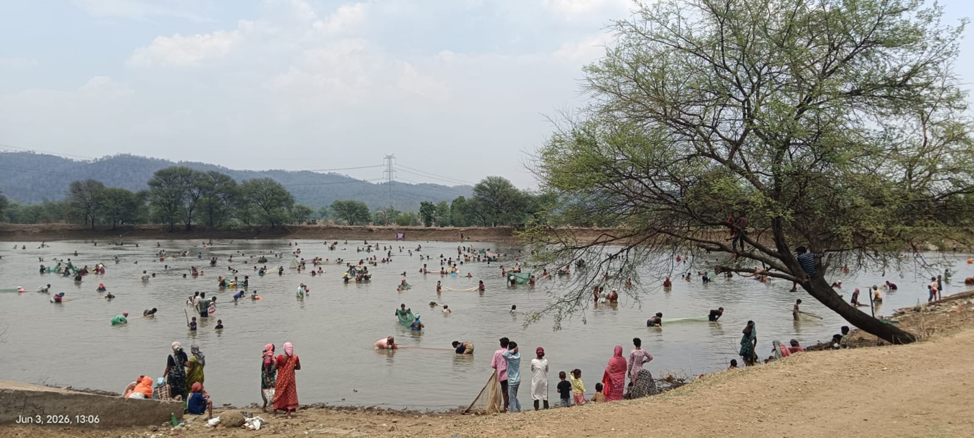When the mud was cleaned, fish emerged, and the entire village of Polmi ...