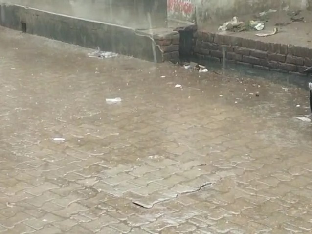 Mathura Surir Tentigaon: Heavy Rain & Hailstorm Bring Relief from ...