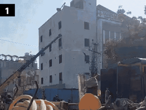 Ramganj Building Demolition Jaipur | Five-Storey Lean To Be Pulled Down