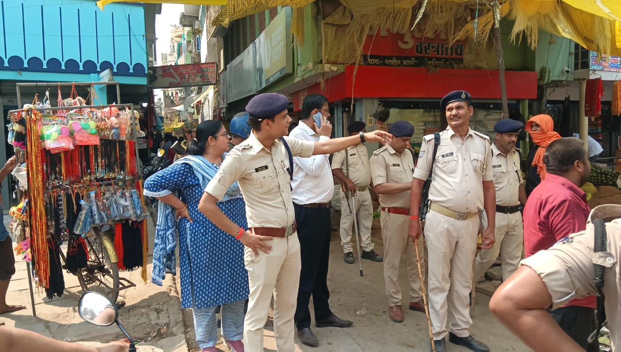 Illegal encroachments were removed within a 100-meter radius of Chandni ...