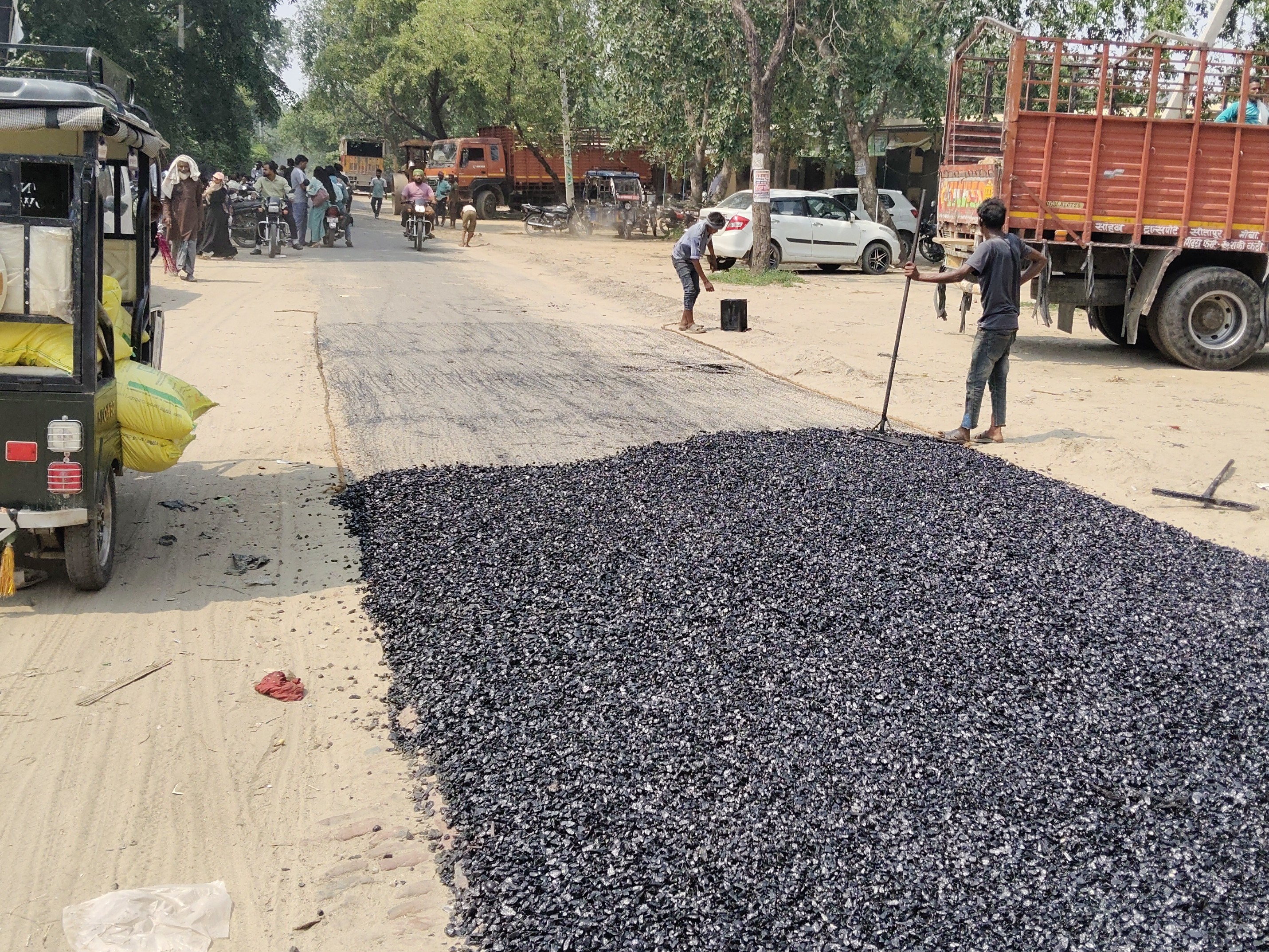 Aurangabad Village Road Construction Begins | Connectivity Boost