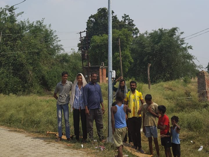 Rampur Diyan High Mast Light Inauguration | Safety Enhanced