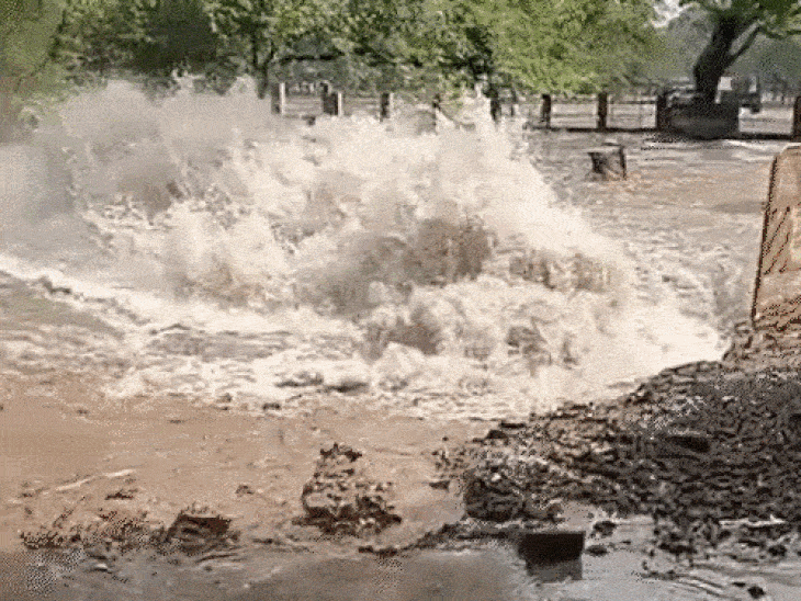 Mahu Pipeline Leak Sparks Indore Water Crisis | Supply Disruption