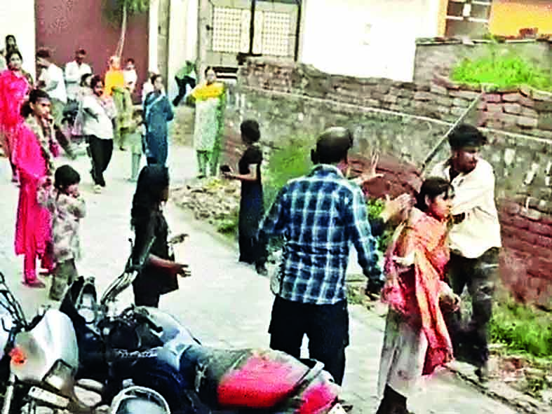 A quarrel between children escalated into a bloody conflict; they ...