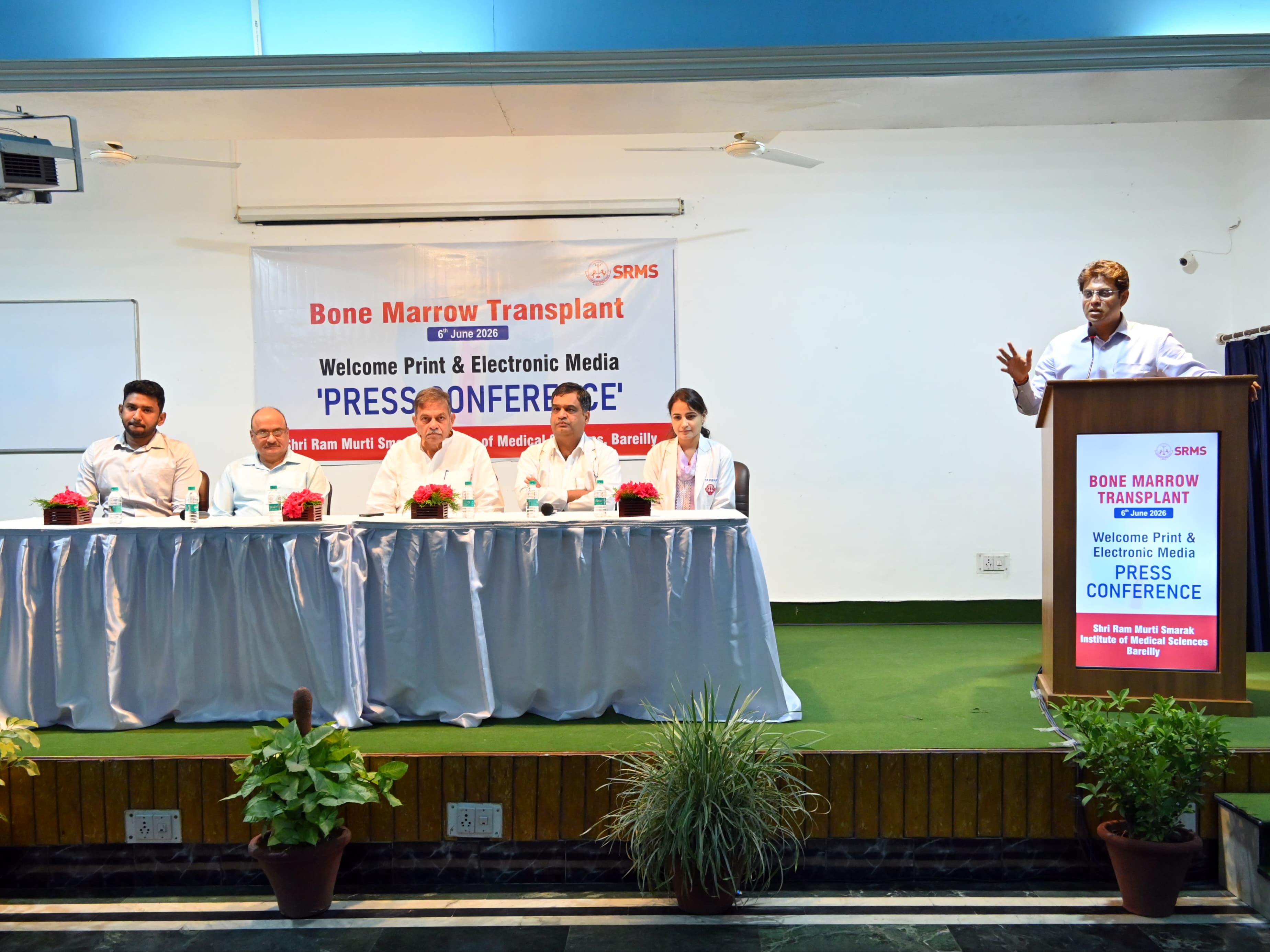 First Bone Marrow Transplant in Rohelkhand & Kumayun at SRMS Bareilly