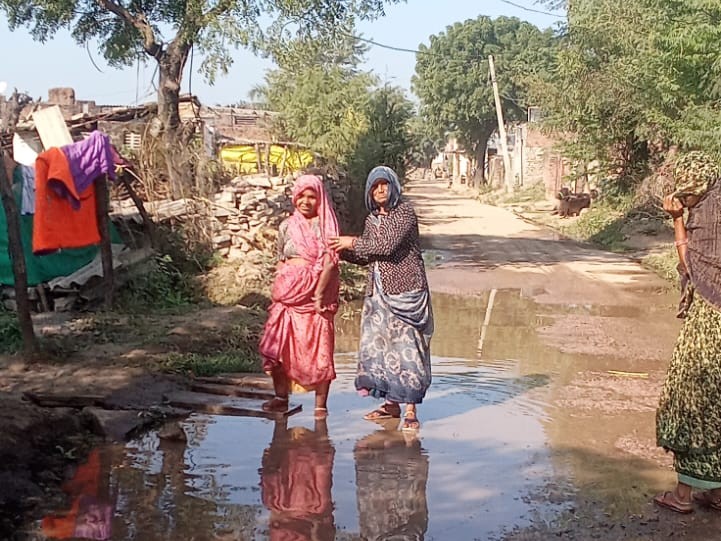 Rajasthan Laban Road Waterlogging | Villagers Demand Action