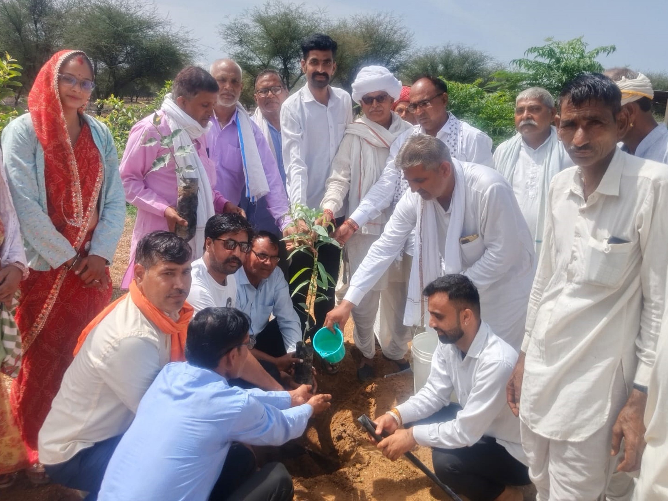 BJP Dangrathal Tree Plantation | Niwai Vande Ganga Maa Campaign