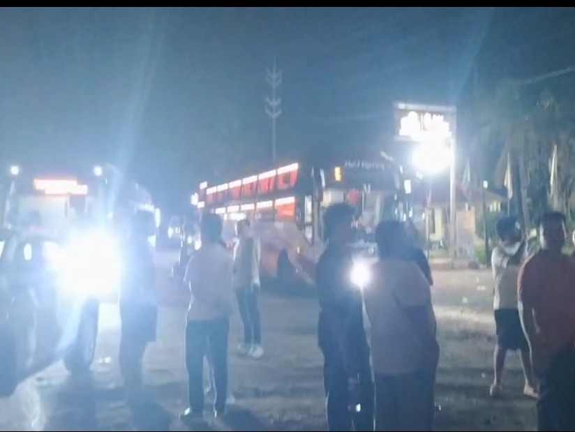 Futi Hotel Chauraha Traffic Jam | High Mast Wire Fall AB Road Blocked