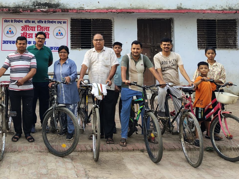 Ajitmal Cycle Rally: Healthy Life, Clean Environment & Energy Saving ...